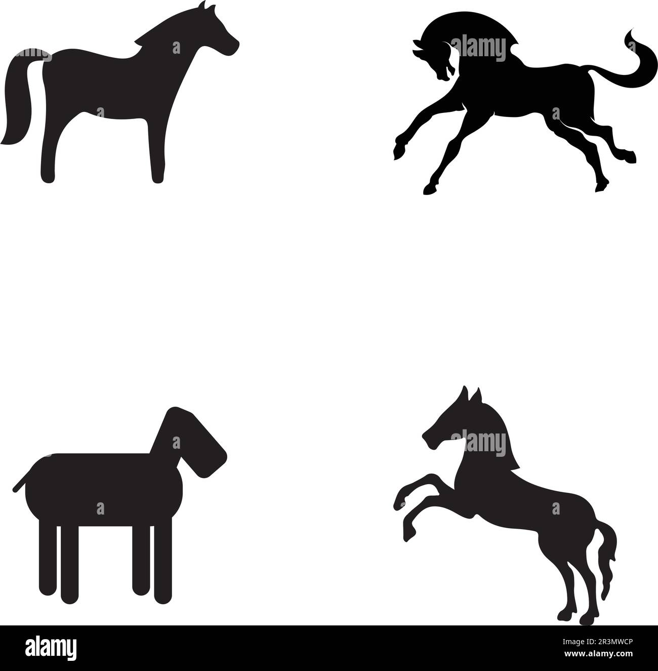 Pegasus Vector Logo Template vector illustration Stock Vector Image ...