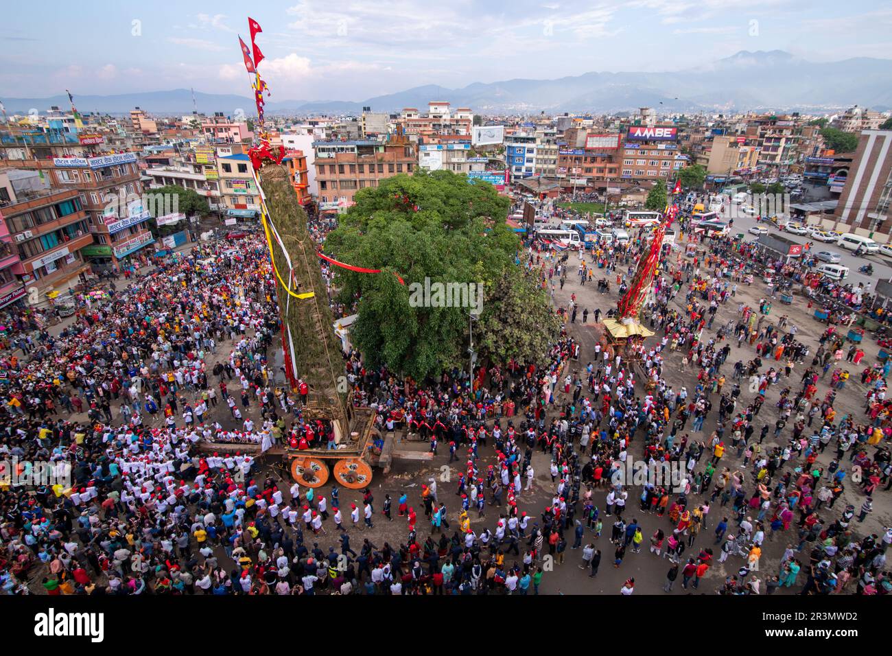 Rato Machhindranath Jatra - Festival of Nepal Stock Photo - Alamy