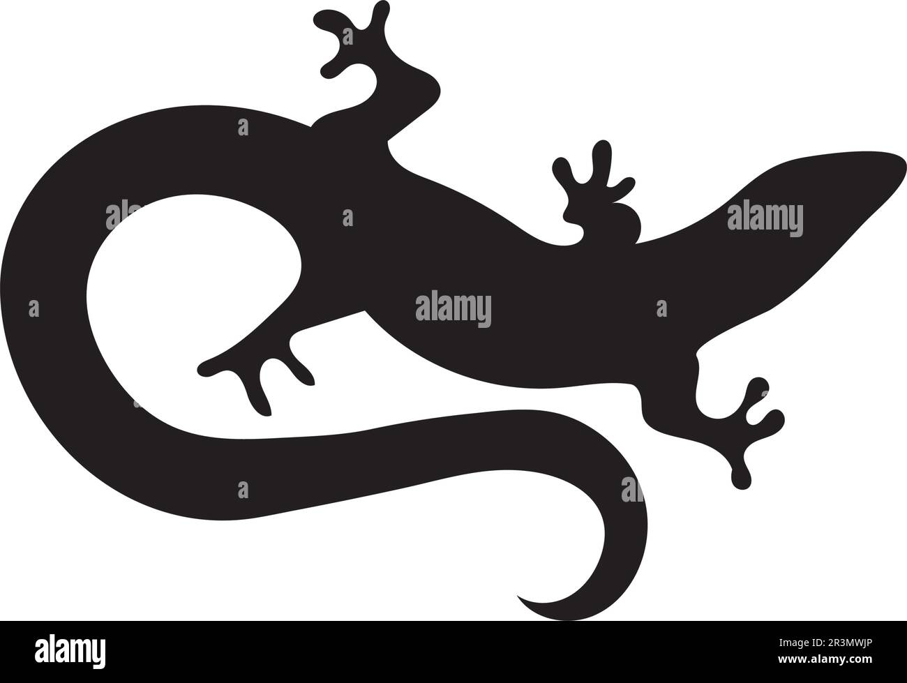 Lizard vector, design, animal, and reptile, gecko Stock Vector Image ...