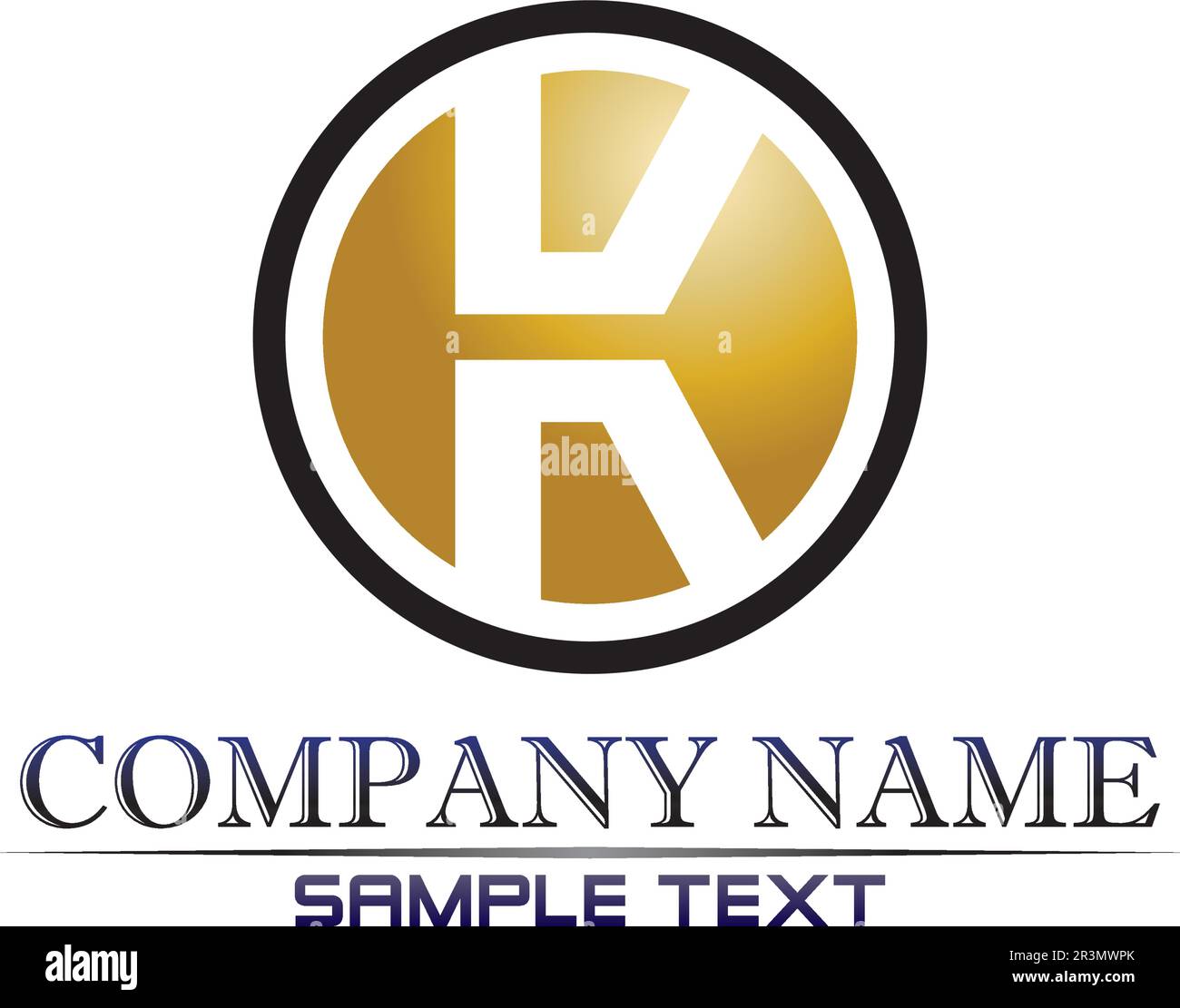 Green blue letter company Cut Out Stock Images & Pictures - Alamy