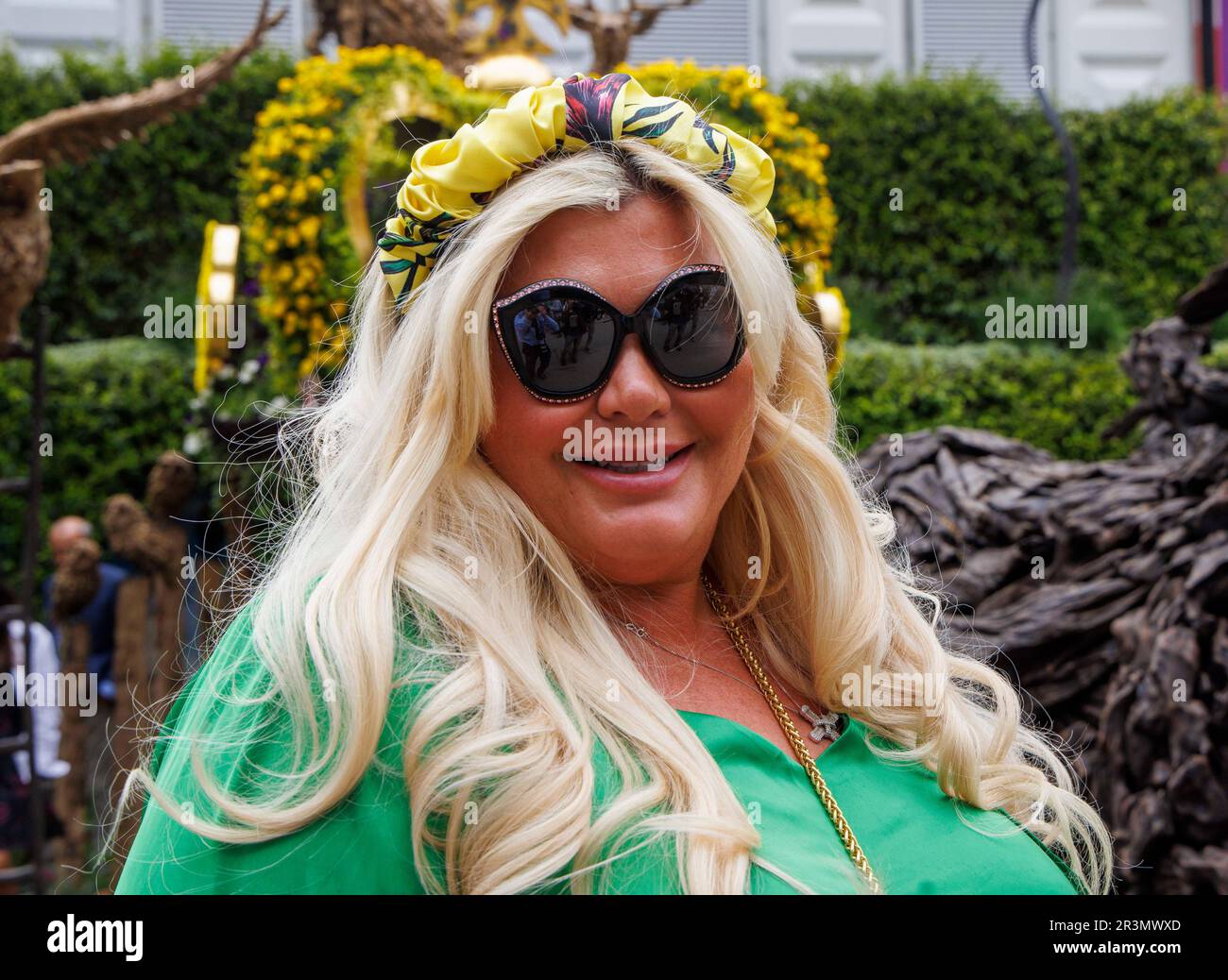 London, UK. 23rd May, 2023. Gemma Collins RHS Chelsea Flower Show ...