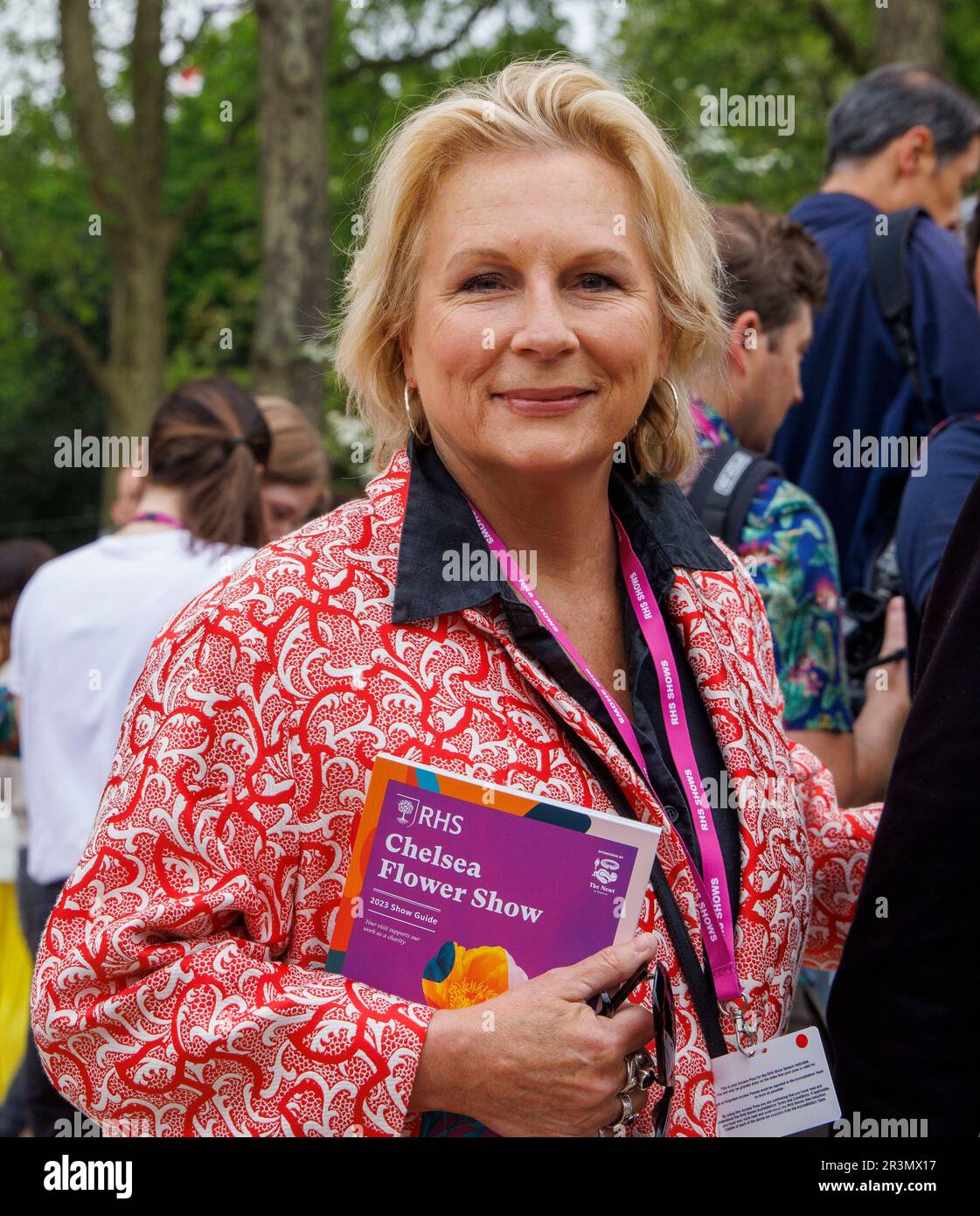London, UK. 23rd May, 2023. Jennifer Saunders RHS Chelsea Flower Show ...