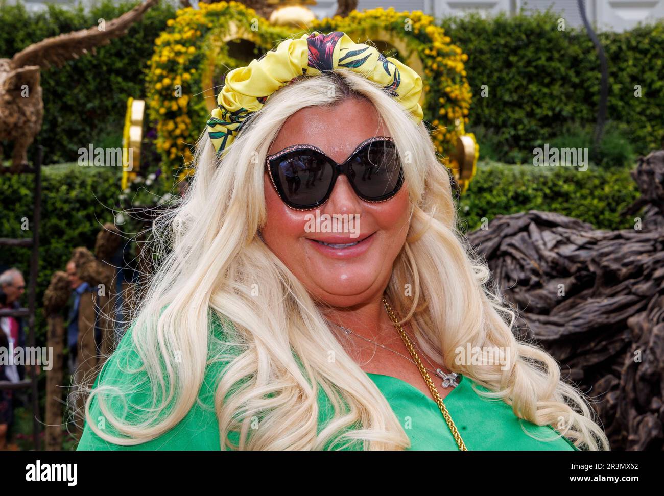 London, UK. 23rd May, 2023. Gemma Collins RHS Chelsea Flower Show ...