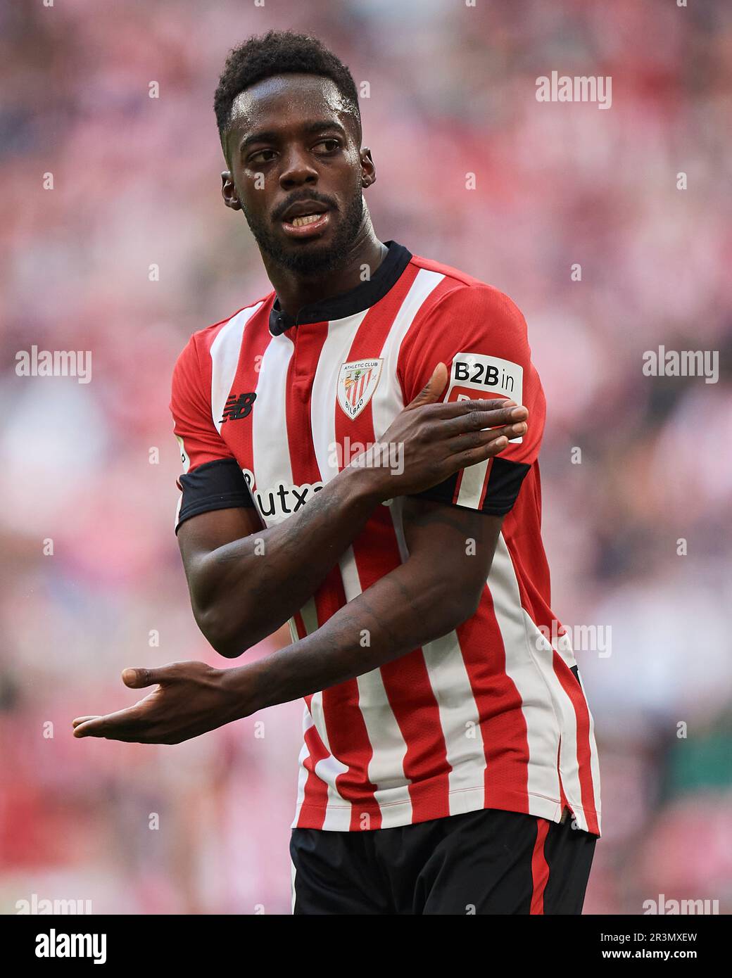 Inaki Williams of Athletic Club during the La Liga match between ...