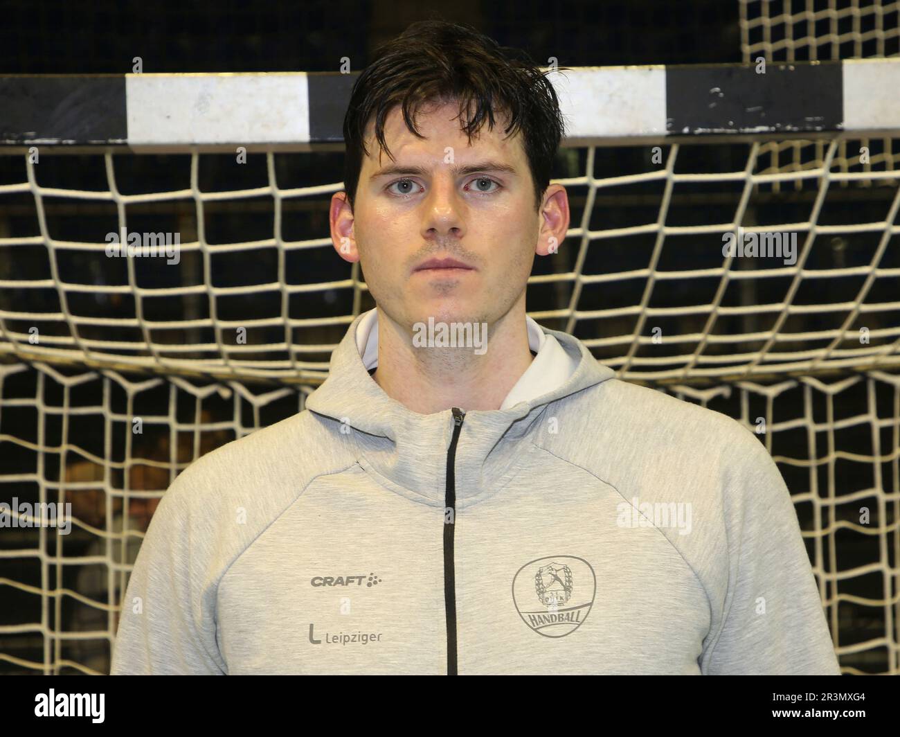 German handball player Simon Ernst SC DHfK Leipzig HBL Liqui Moly ...