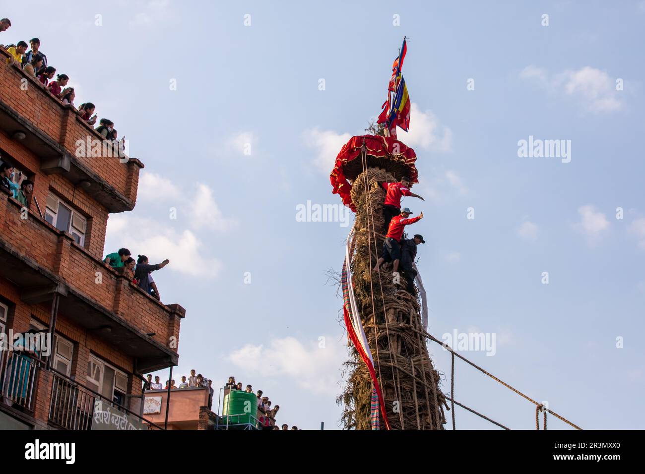 Rato Machhindranath Jatra - Festival of Nepal Stock Photo - Alamy