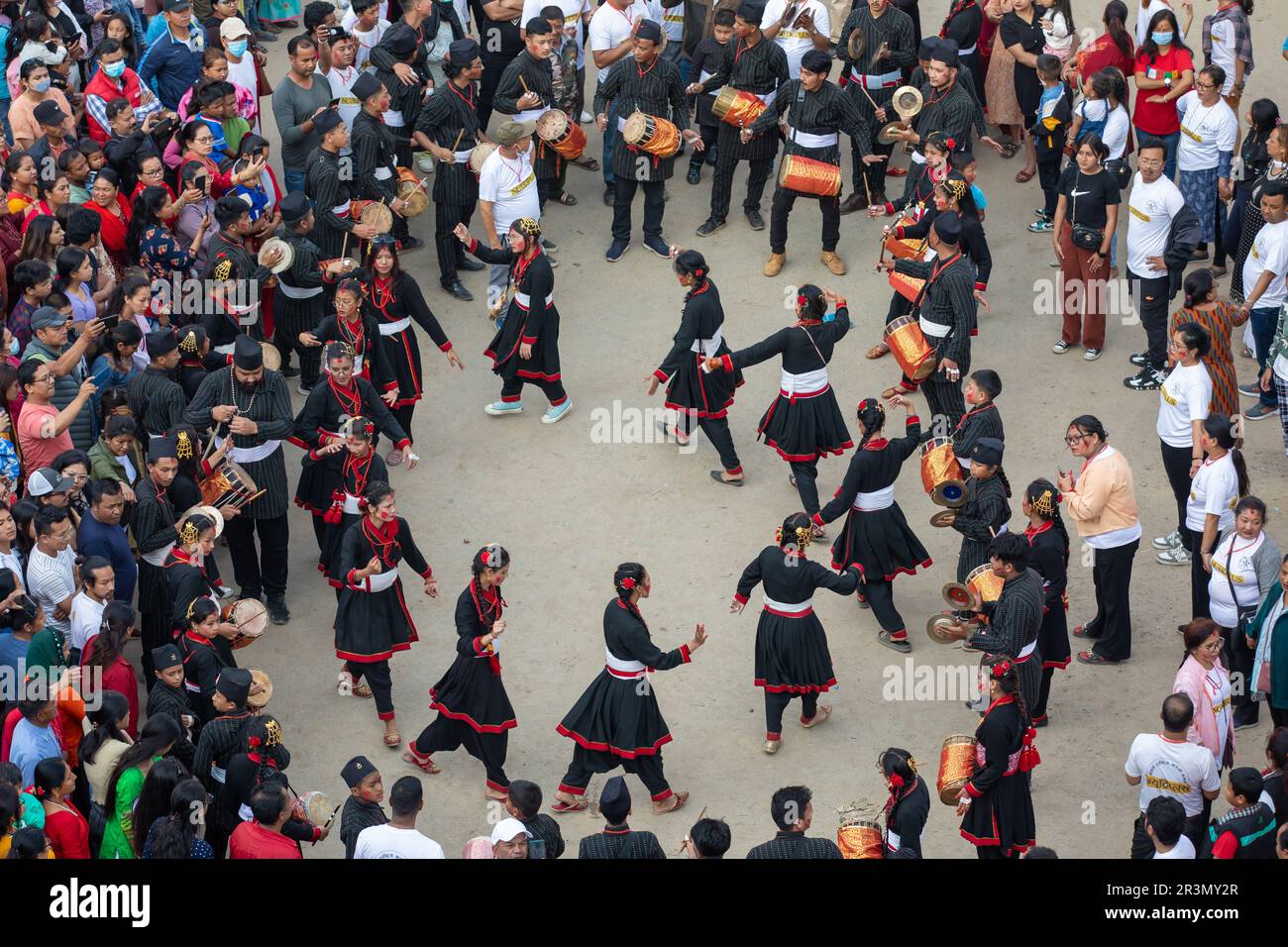 Rato Machhindranath Jatra - Festival of Nepal Stock Photo - Alamy