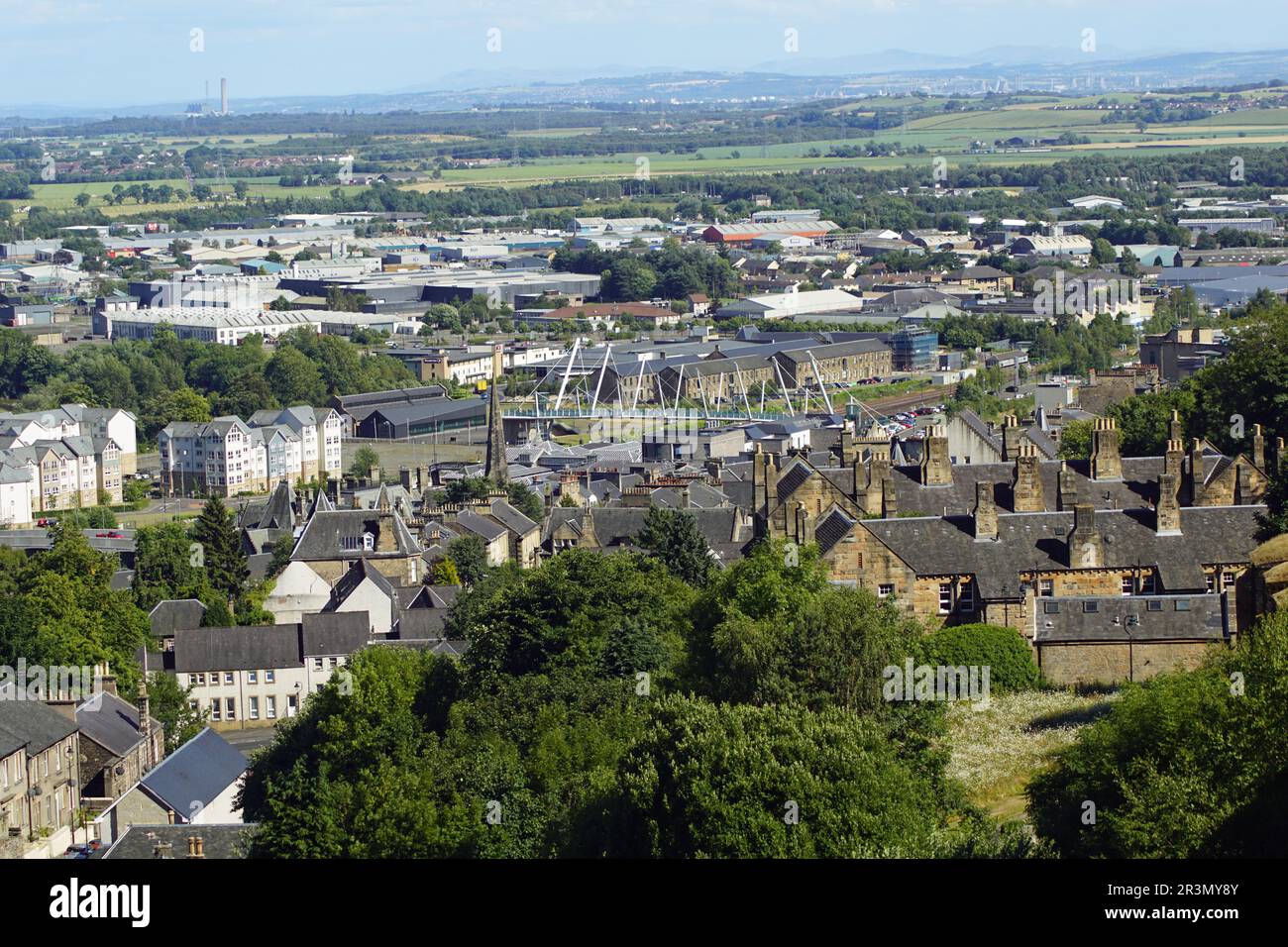 Stirling castle castle hill hi-res stock photography and images - Alamy