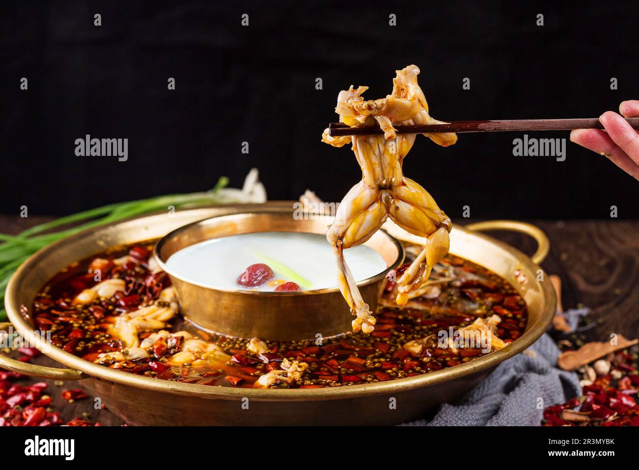 Eat frog asia hi-res stock photography and images - Alamy