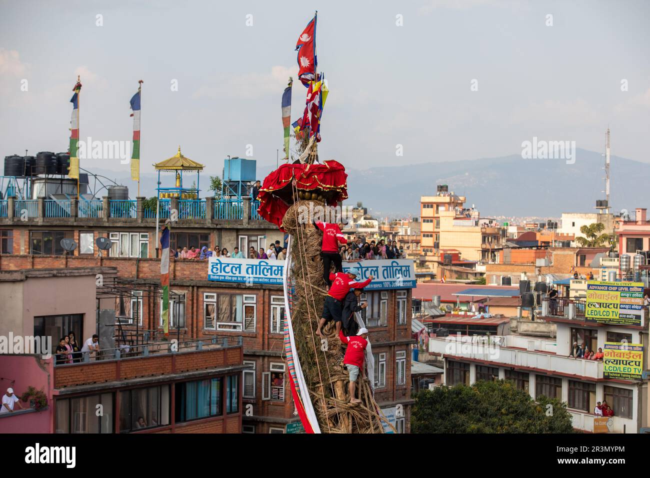 Rato Machhindranath Jatra - Festival of Nepal Stock Photo - Alamy