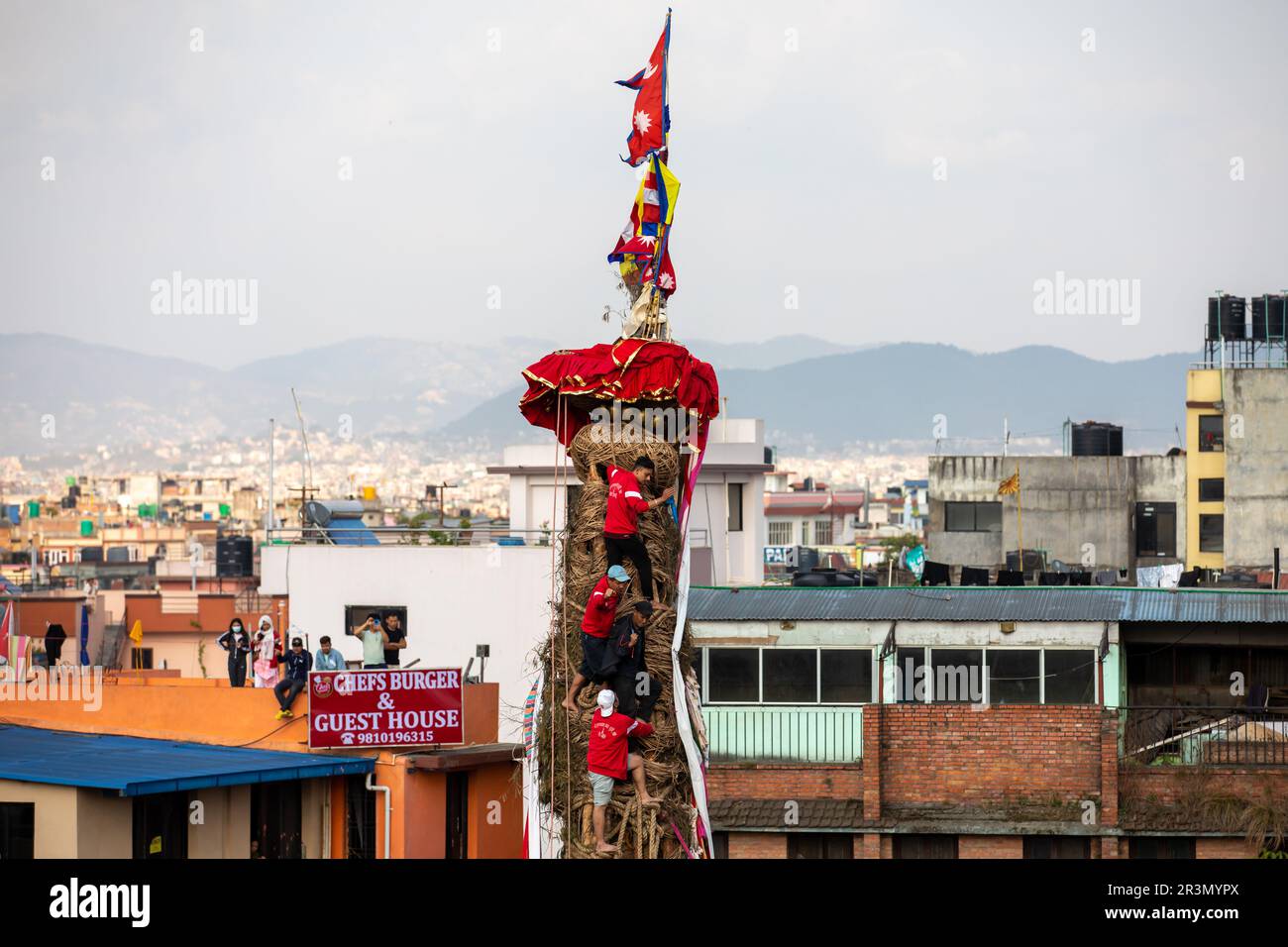 Rato Machhindranath Jatra - Festival of Nepal Stock Photo - Alamy