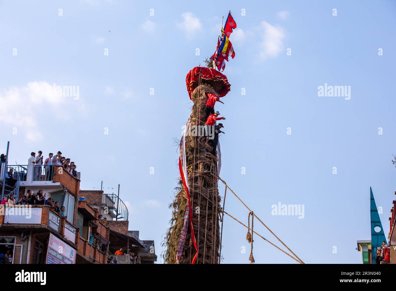 Rato Machhindranath Jatra - Festival of Nepal Stock Photo - Alamy
