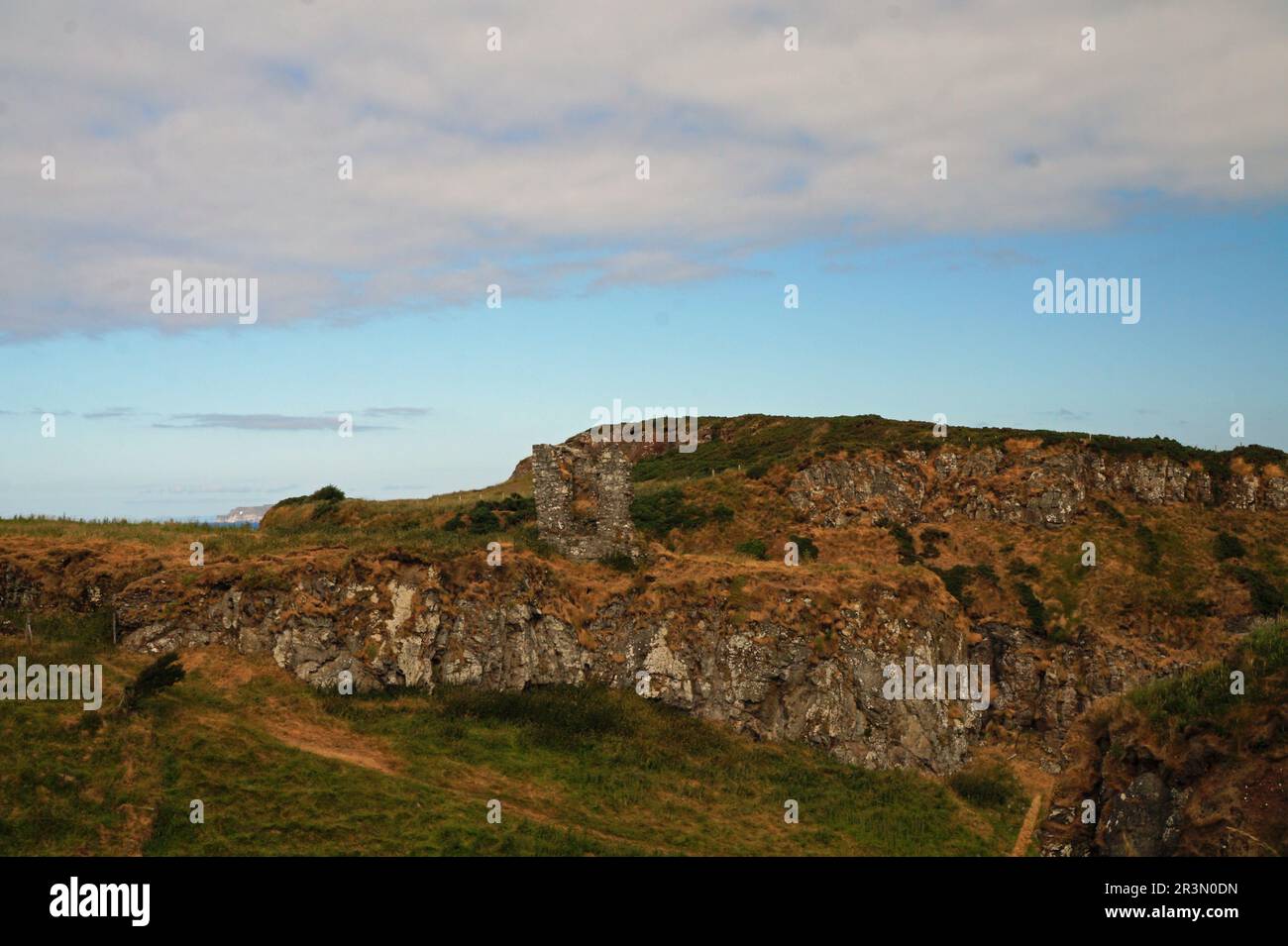 Ruin of dunseverick castle hi-res stock photography and images - Alamy
