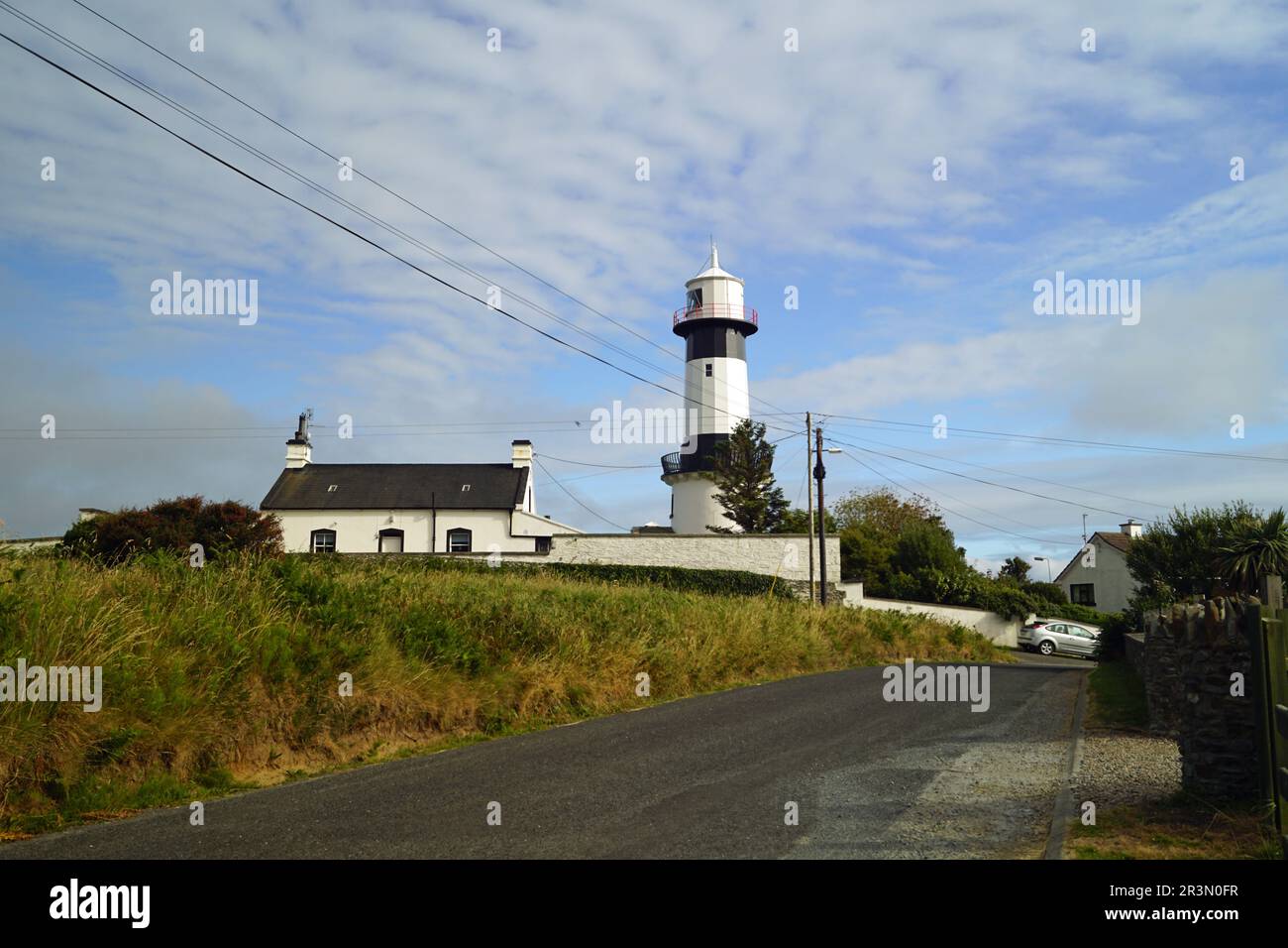 Inishowen Head Lighttower Stock Photo - Alamy