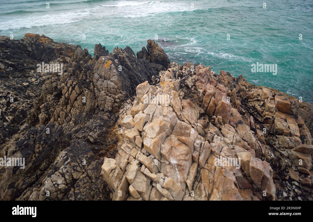 Murder Hole Beach Boyeghether Bay Stock Photo - Alamy