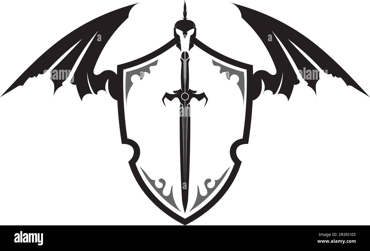 Cross swords icon flat. Simple vector symbol and bonus icon Stock ...