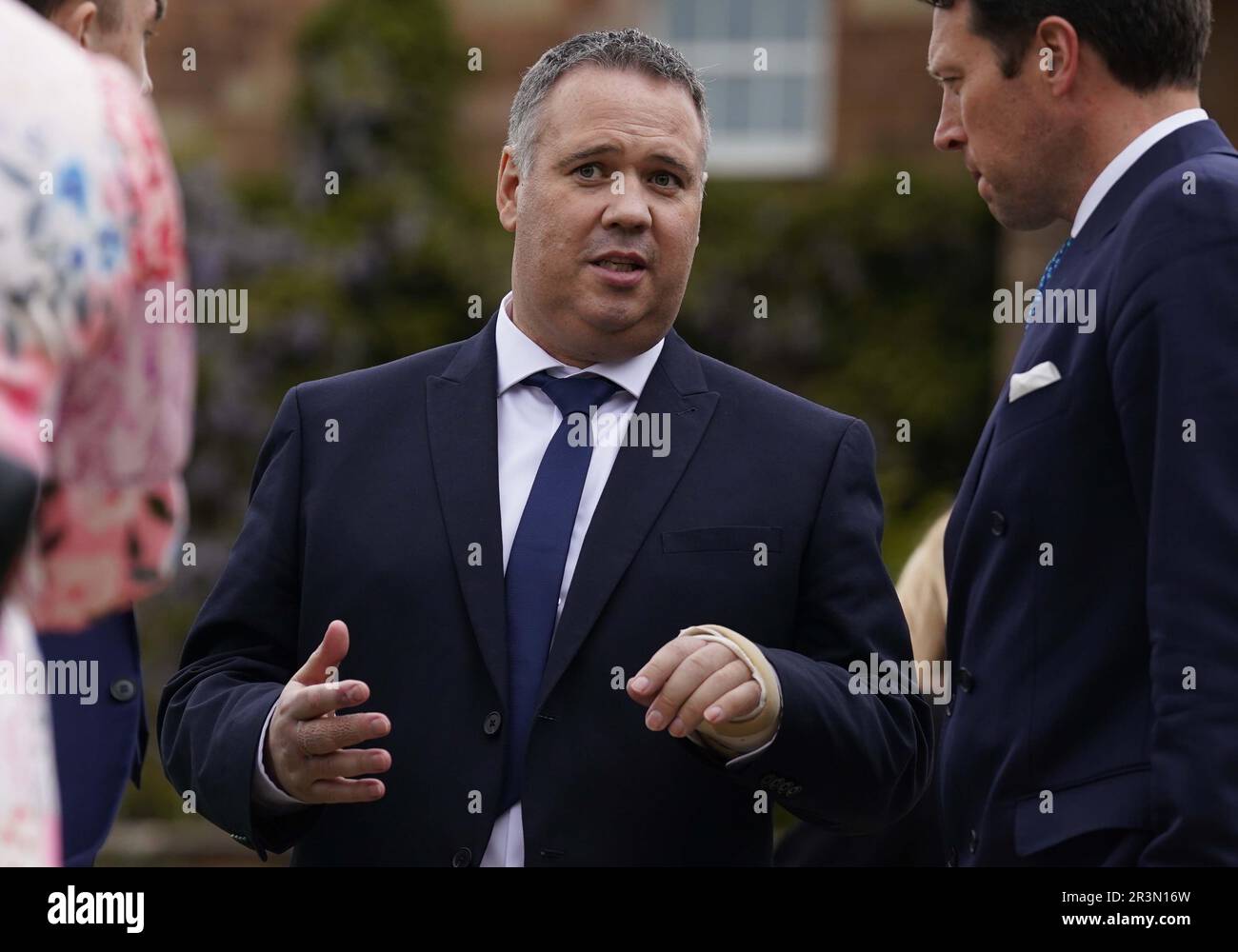 Detective Chief Superintendent John Caldwell, attends a Garden Party at ...