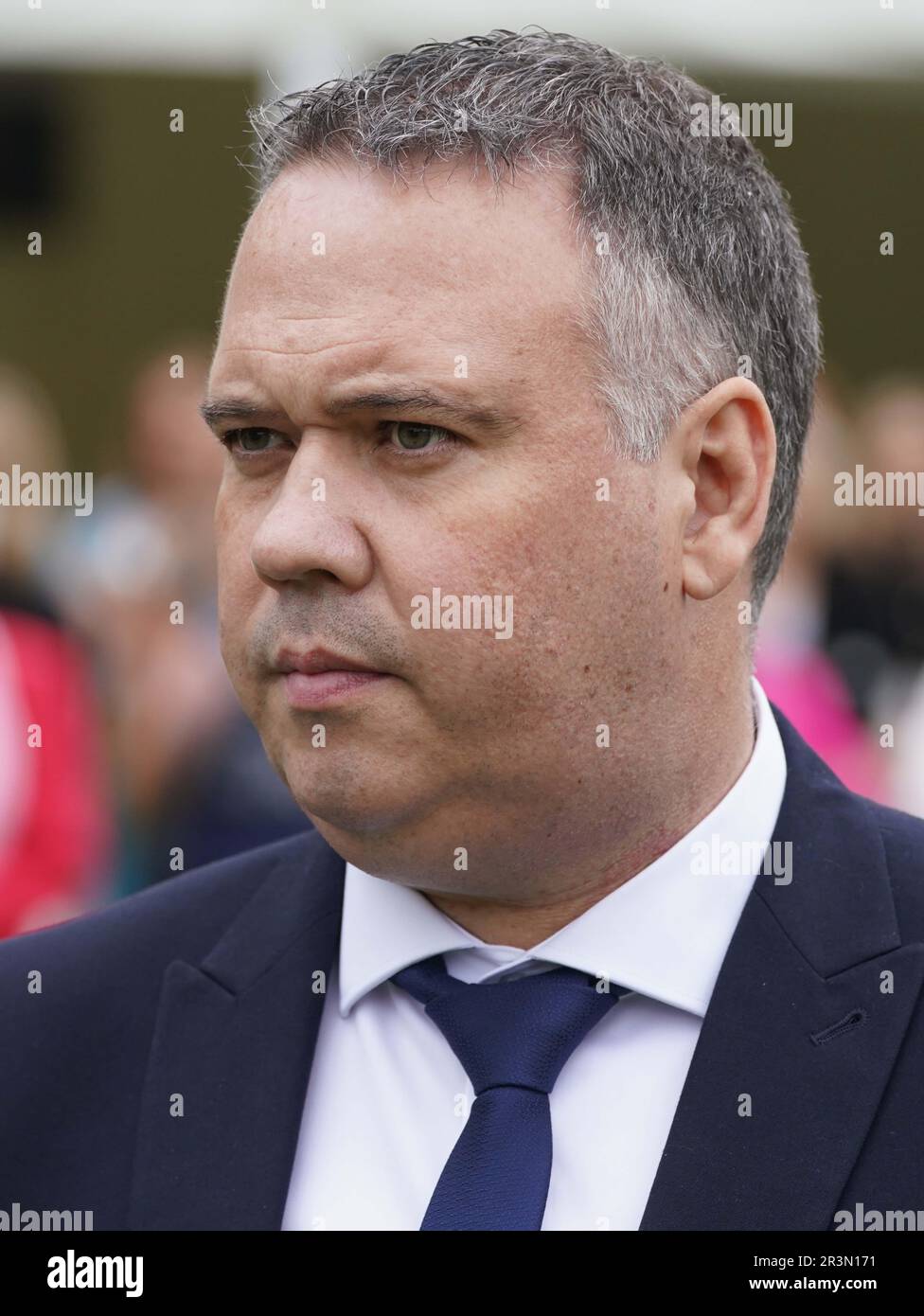 Detective Chief Superintendent John Caldwell, attends a Garden Party at ...