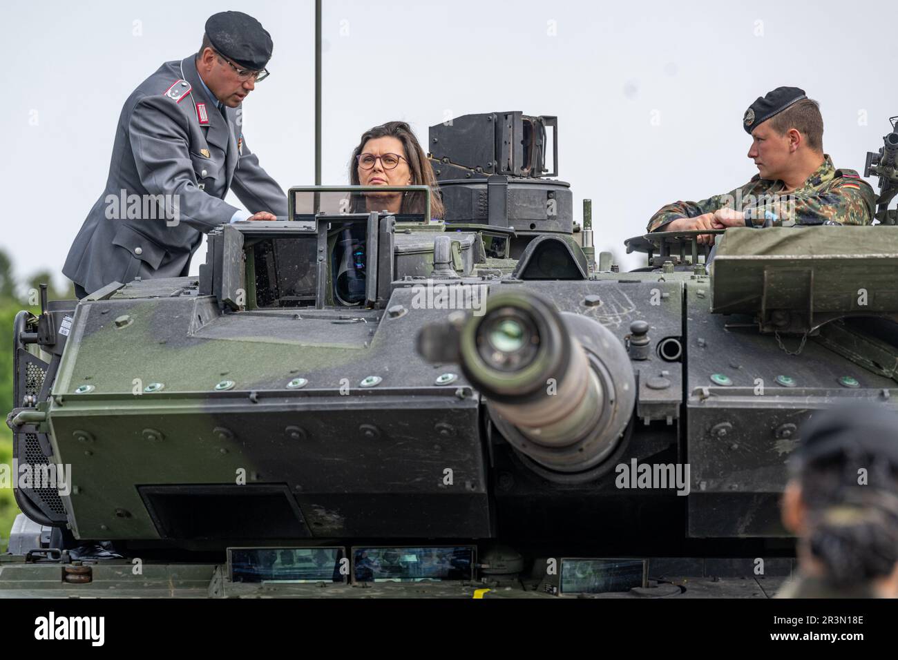Pfreimd, Germany. 24th May, 2023. Ilse Aigner (CSU), President of the Bavarian State Parliament ...