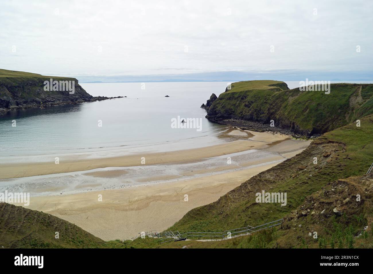 Wild Atlantic Way Malin Beg Silver Beach Stock Photo - Alamy
