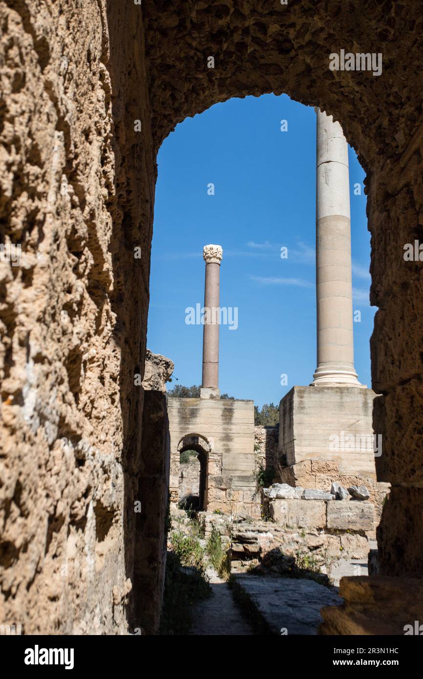 Baths of antoninus hi-res stock photography and images - Alamy