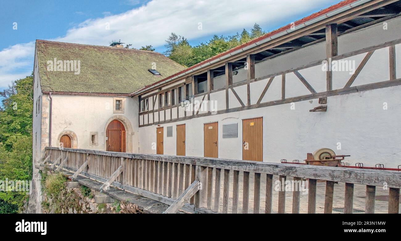 Wildenstein Castle, Leibertingen-Wildenstein Stock Photo - Alamy