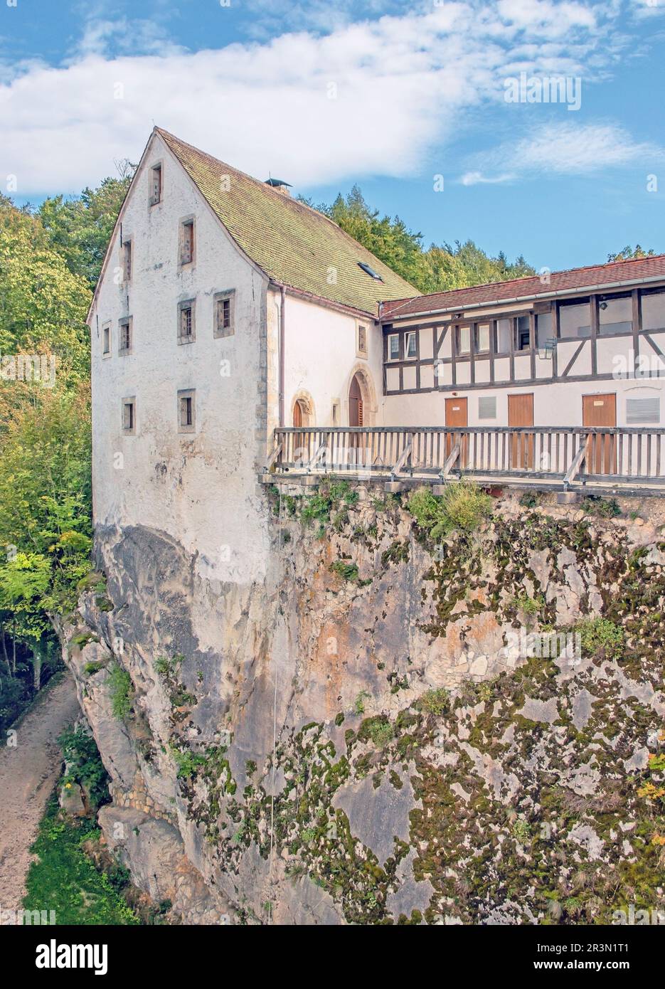 Wildenstein Castle, Leibertingen-Wildenstein Stock Photo - Alamy