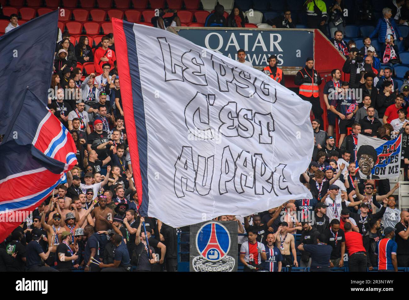 Parisian ultras hi-res stock photography and images - Alamy