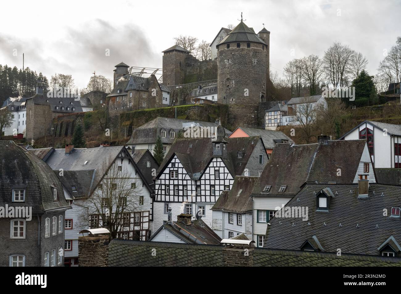 Eifel national park monschau castle hi-res stock photography and images ...