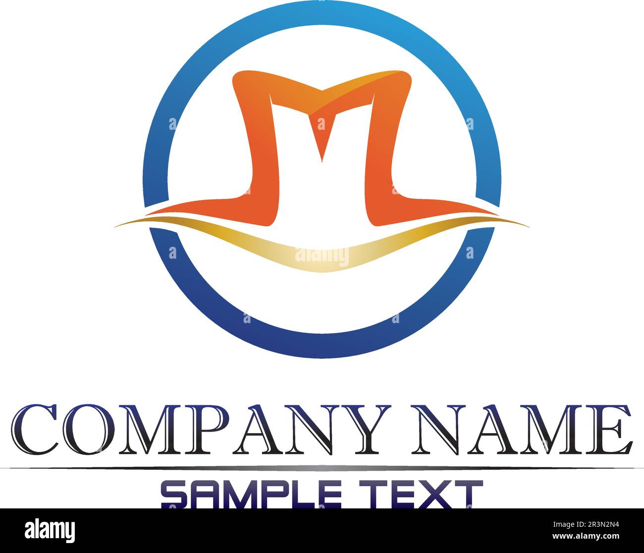 M logos vector vectors hi-res stock photography and images - Alamy
