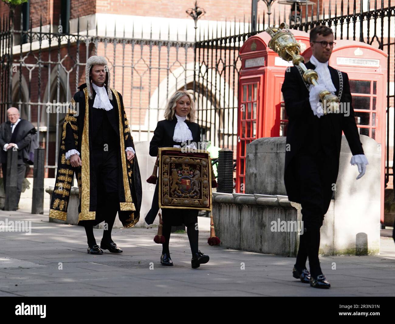 Lord chancellor swearing in ceremony hi-res stock photography and ...