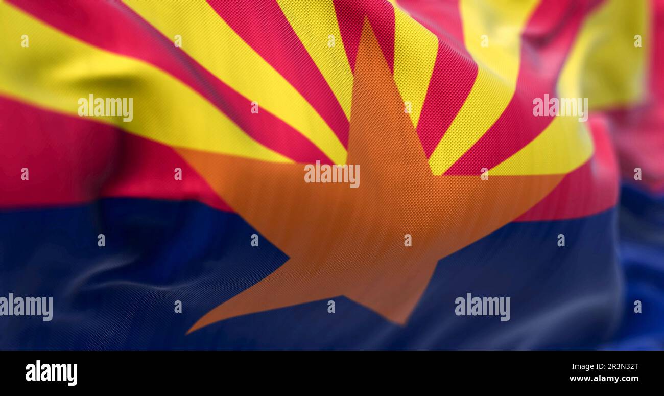 Fabric flag arizona hi-res stock photography and images - Alamy