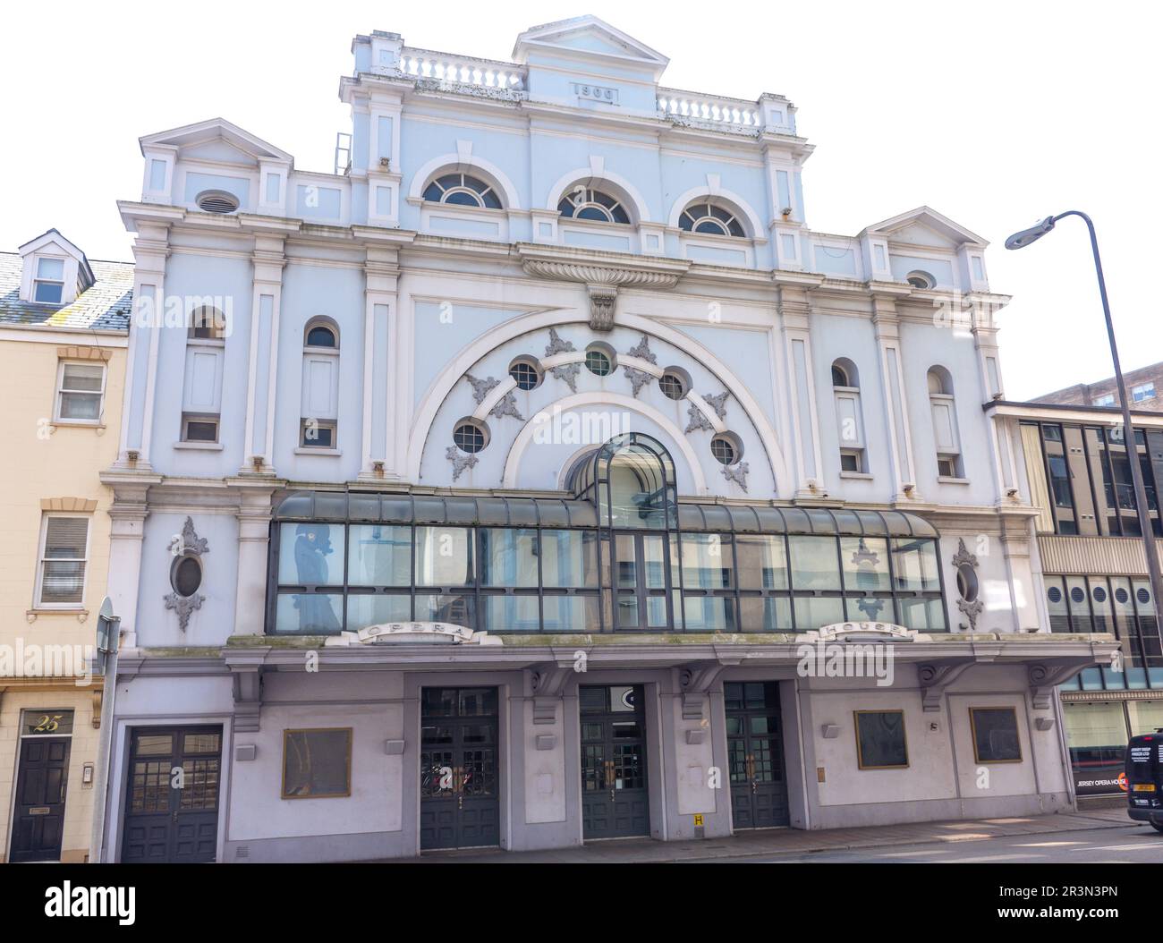 Jersey opera house exterior facade performing arts theatre theat hi-res ...