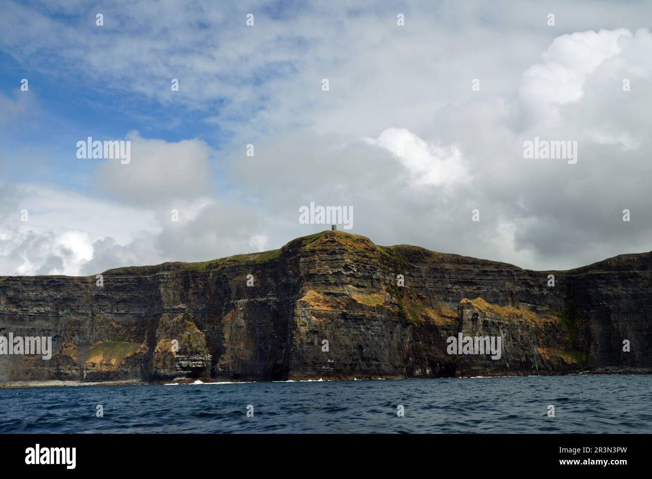 Wild Atlantic Way Boat trip on the Cliffs of Moher Stock Photo - Alamy