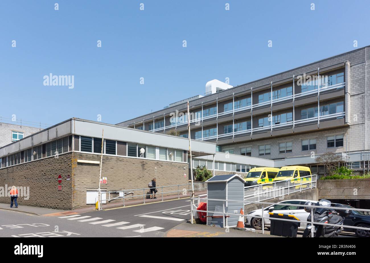 Jersey General Hospital, Newgate Street, St Helier, Jersey, Channel ...