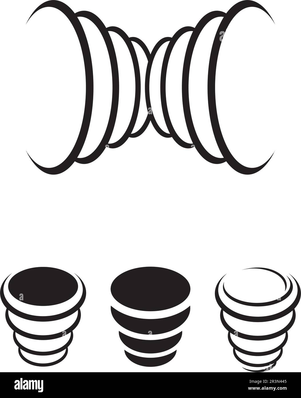 Road marking vector vectors Black and White Stock Photos & Images - Alamy