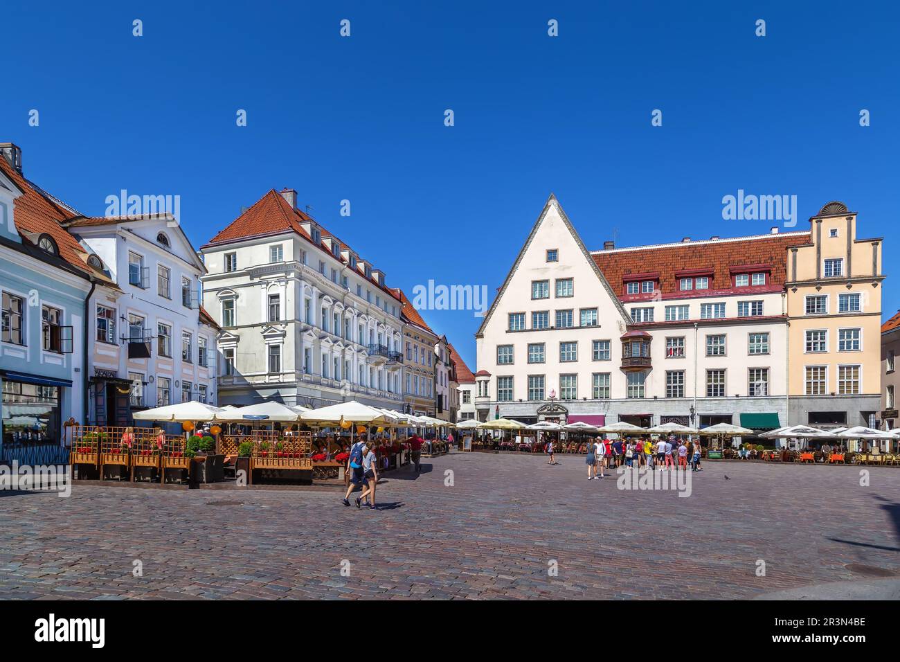 Town Hall Square in Tallinn, Estonia Stock Photo - Alamy