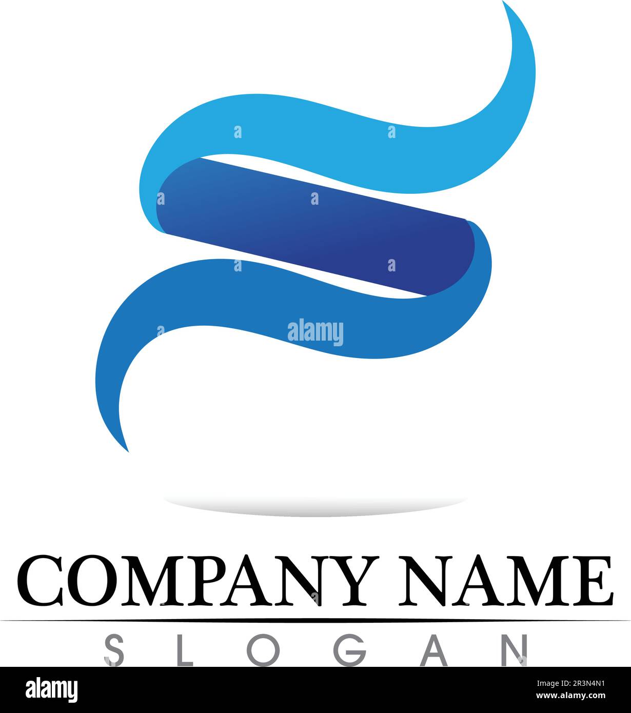 Business corporate letter S logo design vector Stock Vector Image & Art ...