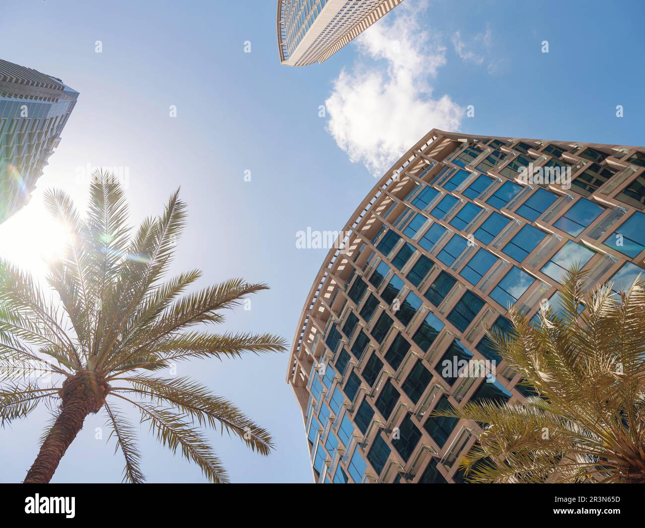 23 March 2023, Dubai, UAE: Downtown Dubai is a crowded area that is ...