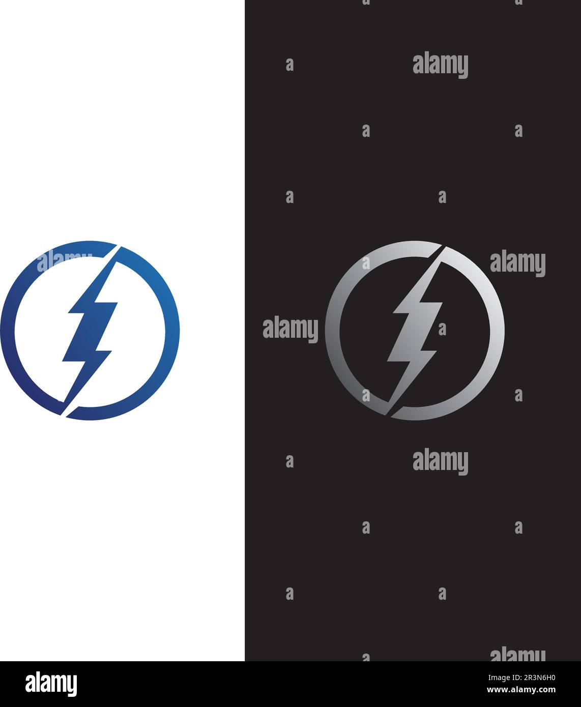 bolt electric Vector lightning icon logo and symbols Stock Vector Image ...