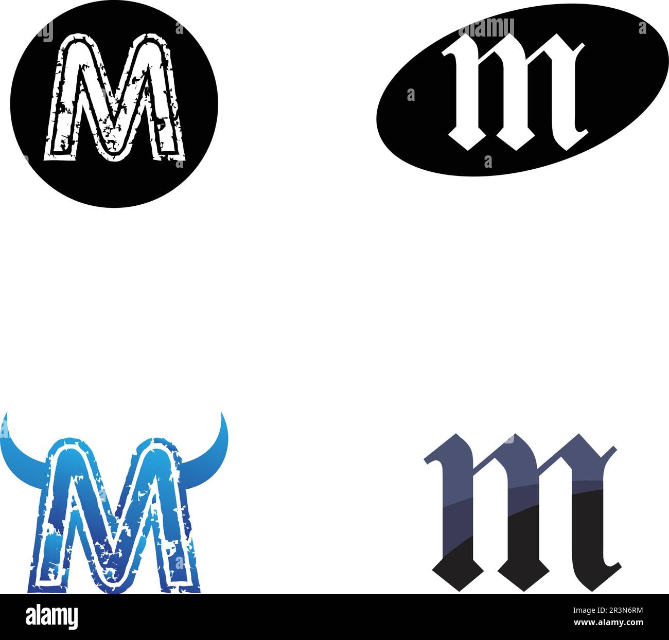 Logos m Stock Vector Images - Alamy