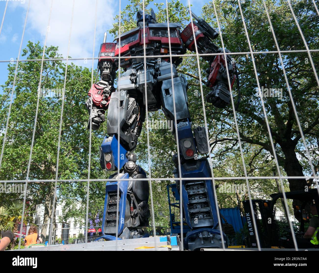 Leicester Square, London, UK. 24th May 2023. Transformers: Rise of the ...