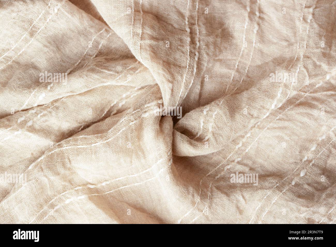 Beige cotton fabric texture. Coarse twisted fabric, background Stock ... Beige cotton fabric texture. Coarse twisted fabric, background Stock ...
