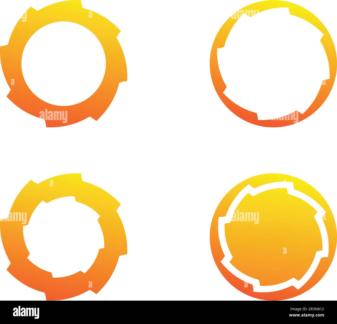 Sun logo and symbols star icon web Vector Stock Vector Image & Art - Alamy