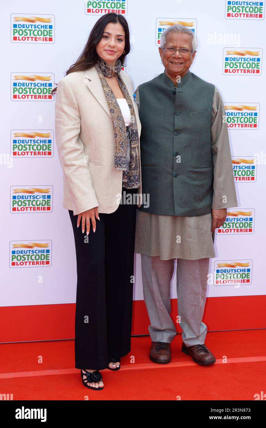 Duesseldorf, Germany. 24th May, 2023. UNHCR Ambassador Yusra Mardini ...