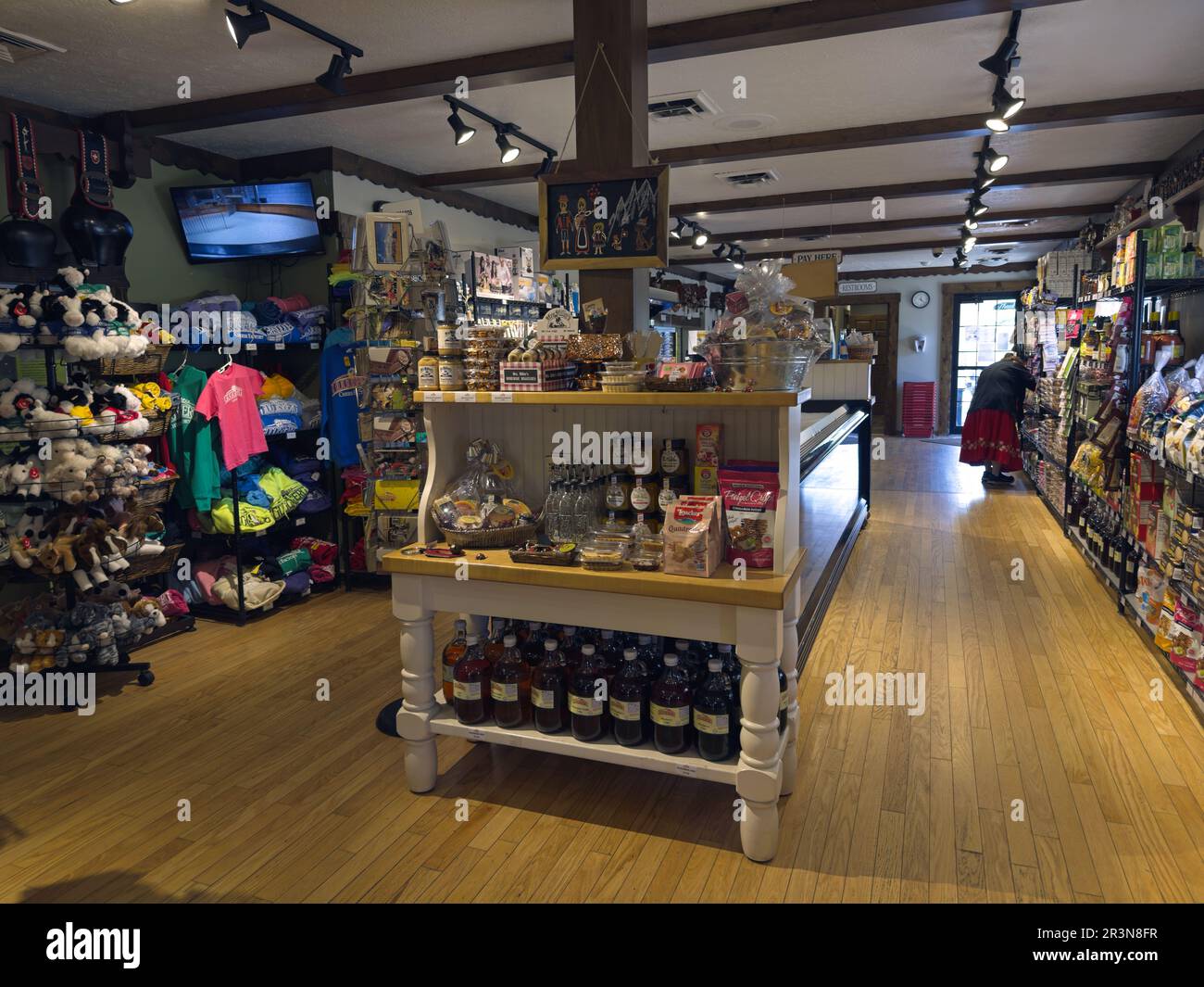 Berlin, OH, USA - May 15, 2023: The Guggisberg Cheese company near ...