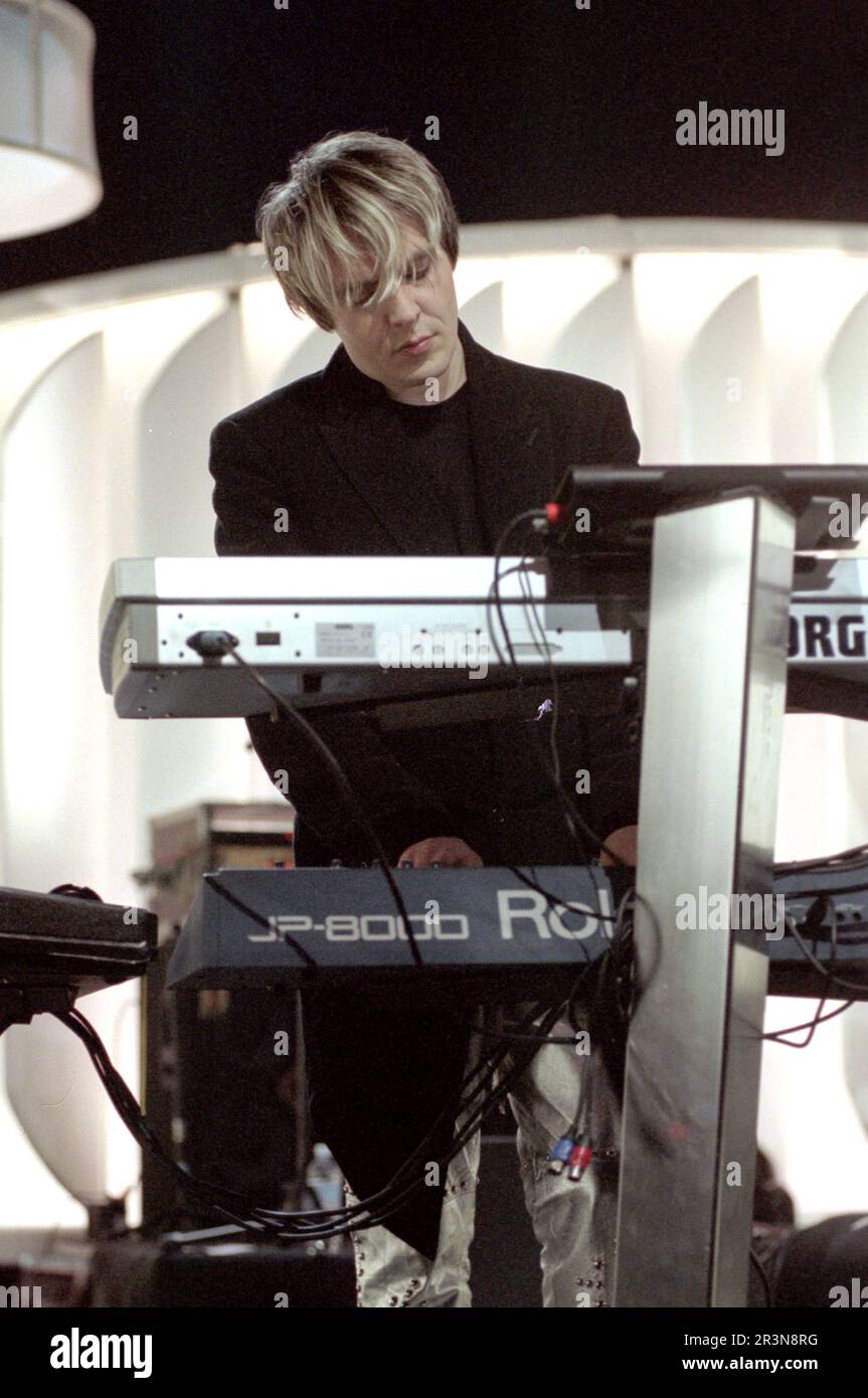 Milan Italy 2000-03-31 : Nick Rhodes keyboardist of Duran Duran live ...