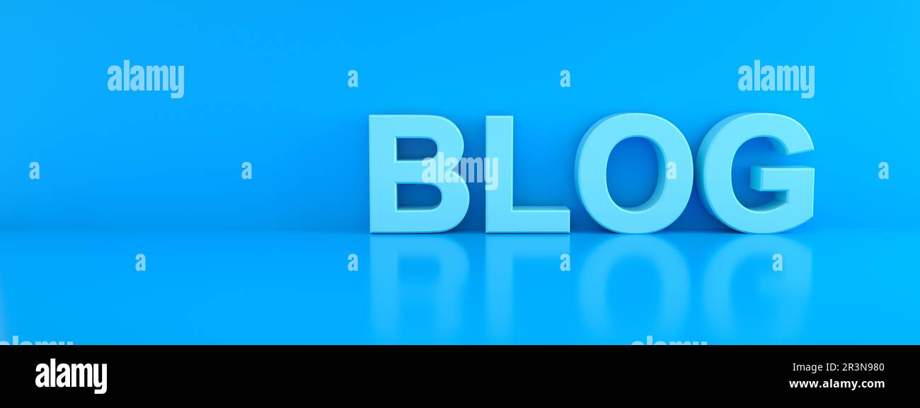Blog lettering hi-res stock photography and images - Alamy