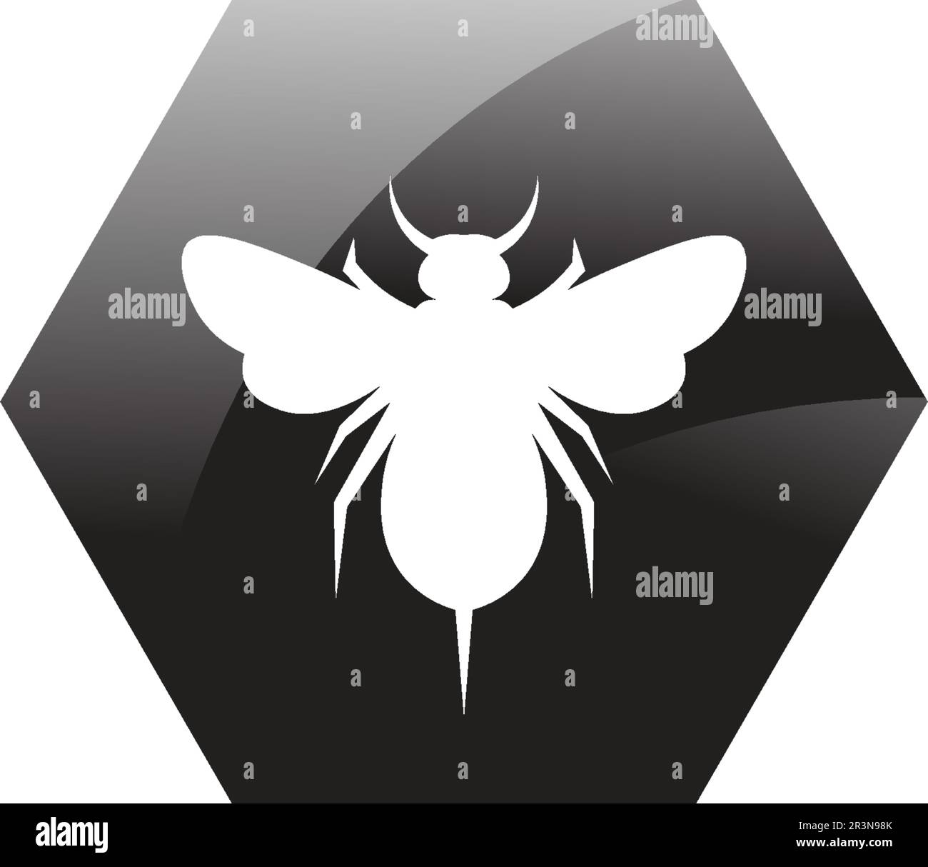 vector bee honey honey bee logo nice orange sweet unique warm design ...