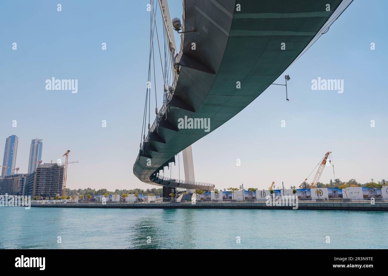26 March 2023, Dubai, UAE: Tolerance Bridge is first and only clear ...